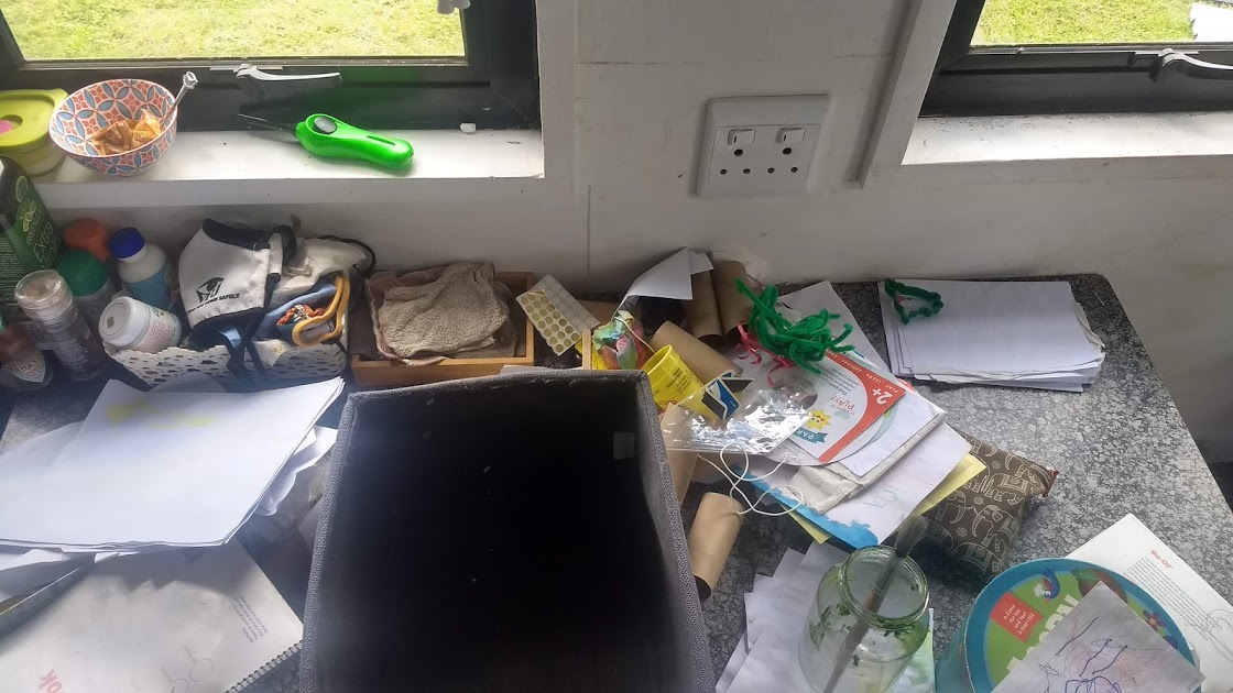 Tackling a vortex of despair: my 3 step decluttering recipe (in a tiny ...